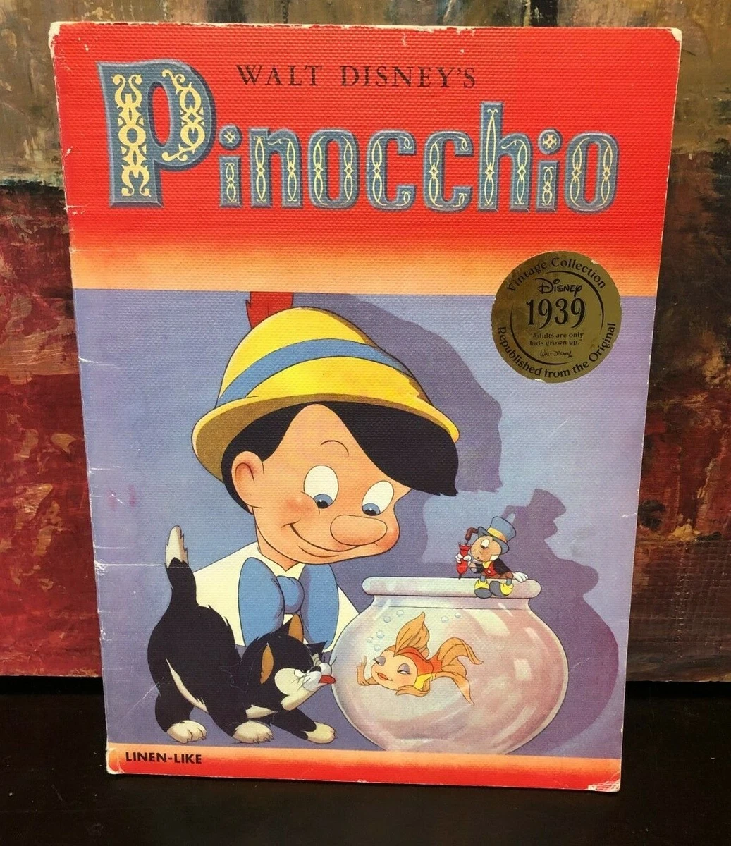 Pinocchio Disney Book