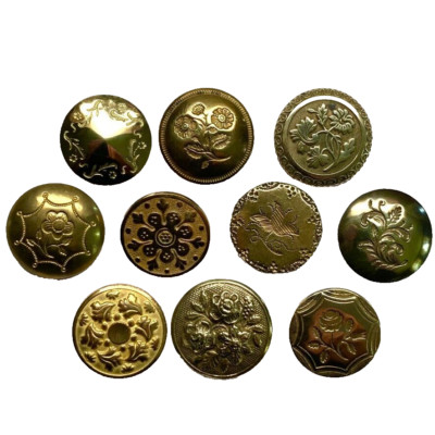 Buttons - Antique Golden Age