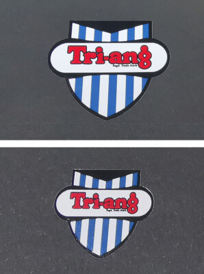 Triang Tri-ang Logo Blue Shield Sticker for bikes trikes scooters toys ...