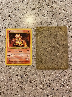 MAGMAR - 36/102 - Uncommon - Pokemon Card - 1999 - Base Set NM Near ...