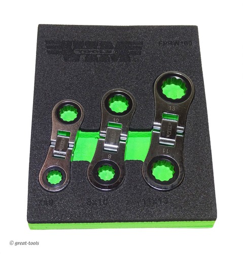 VIM TOOLS NANO FLEX RATCHET WRENCH SET – metric – palm ratcheting ...