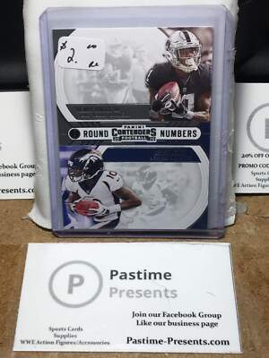 2020 Contenders #RN-RJ Ruggs/Jeudy Round Numbers RC Raiders/Broncos | eBay