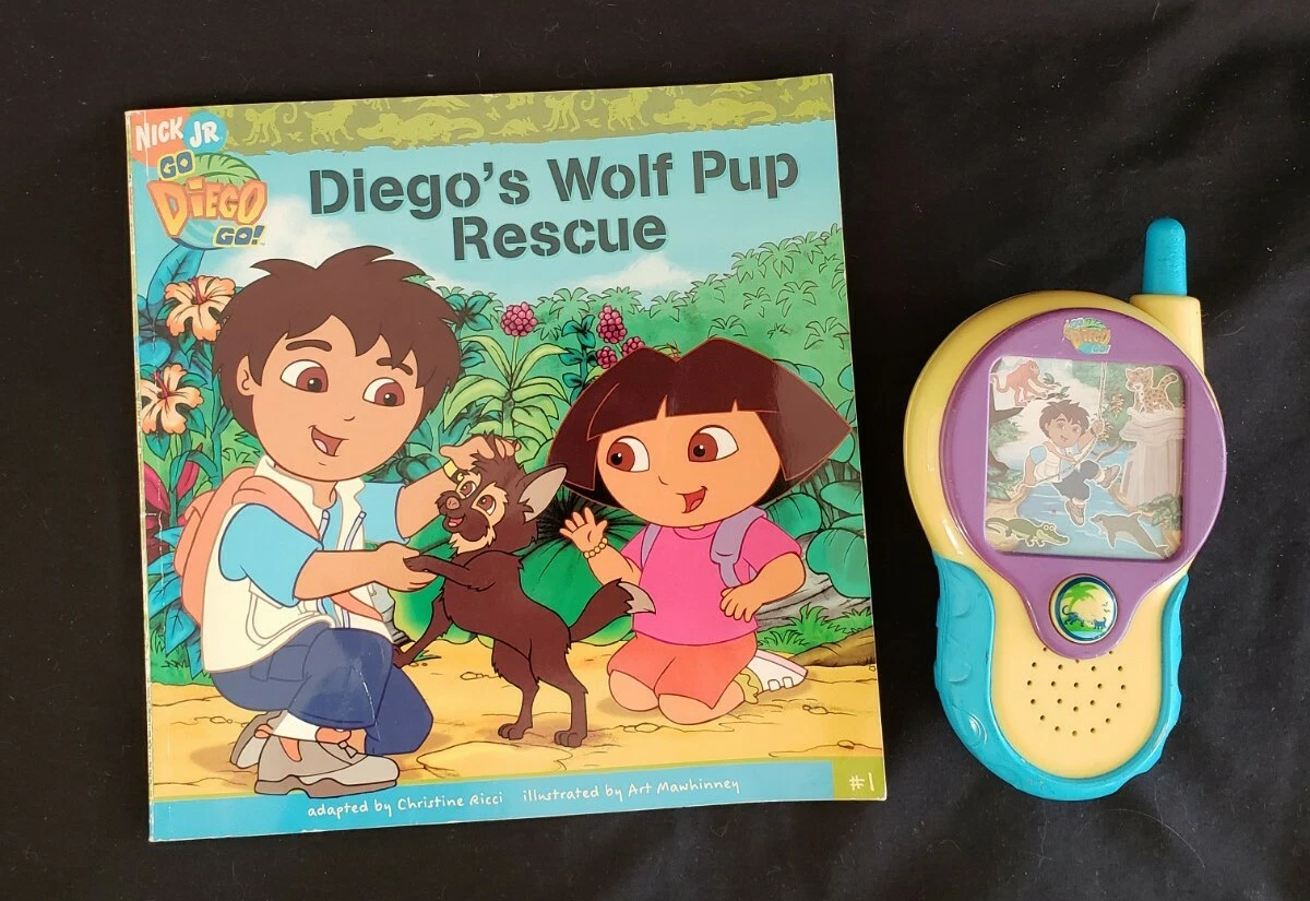Go Diego Go Wolf Pup Rescue Book