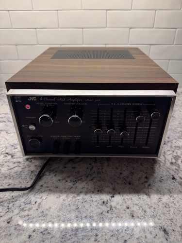Vintage JVC 4 Channel Add Amplifier Model 5100, Works Great, Excellent ...