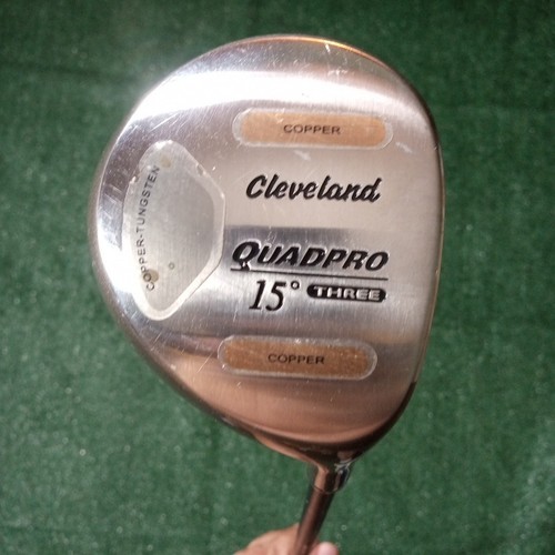 Cleveland Quad Pro 3 Wood 15* Graphite Stiff Flex Lite-Weight Right ...