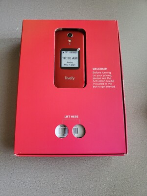 Jitterburg Flip 2 Alcatel Phone - Red | eBay