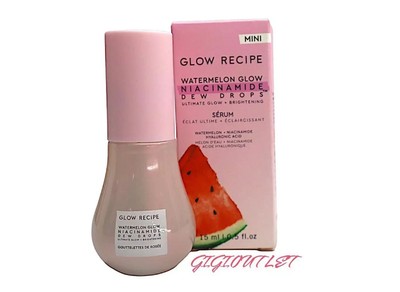 Glow Recipe Mini Watermelon Glow Niacinamide Dew Drops 0.5 oz. / 15 mL ...