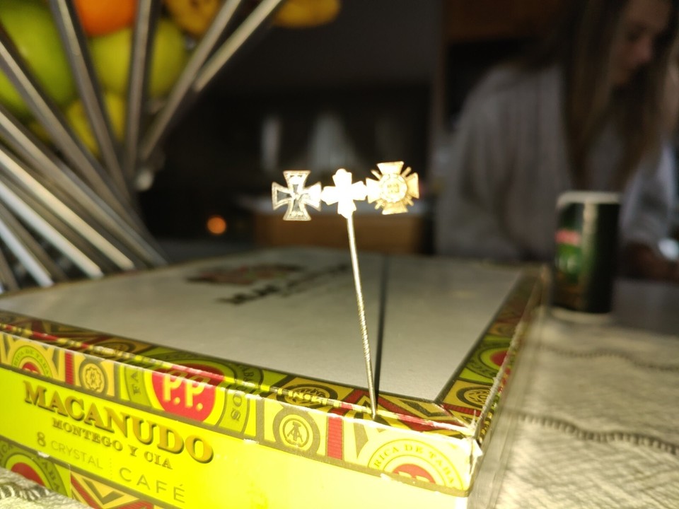 WW2 GERMAN STICK PIN (iron cross, Honor cross, Hesse-Darmstadt) | eBay