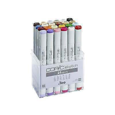 Copic CSB24 Sketch Markers Set, Assorted Color - 24 Piec for sale ...