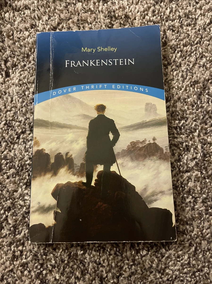 Frankenstein Book Cover Dover Thrift