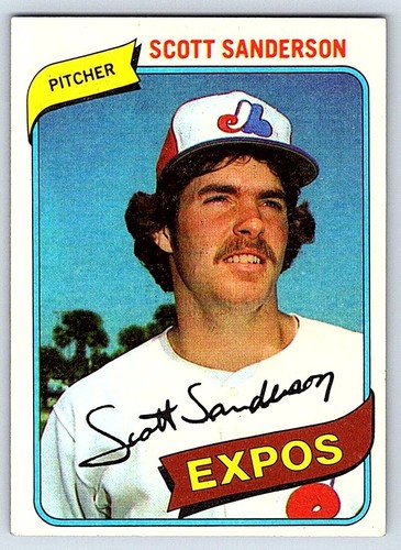 1980 Topps #578 Scott Sanderson | eBay