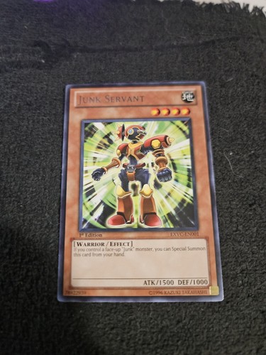 Junk Servant - EXVC-EN001 - Rare 1st Edition | eBay