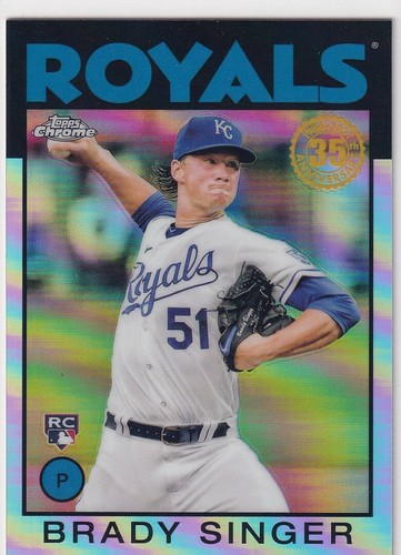 2021 Topps Chrome '86 Topps #86BC25 Brady Singer RC | eBay