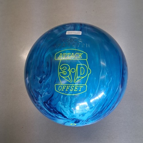 Hammer 3-D Offset Attack bowling ball 15 LB new ball in the box #072 | eBay