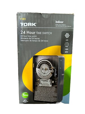 Tork 1101 24HR Time Switch- 1101 Tork Mechanical Timer BNIB | eBay