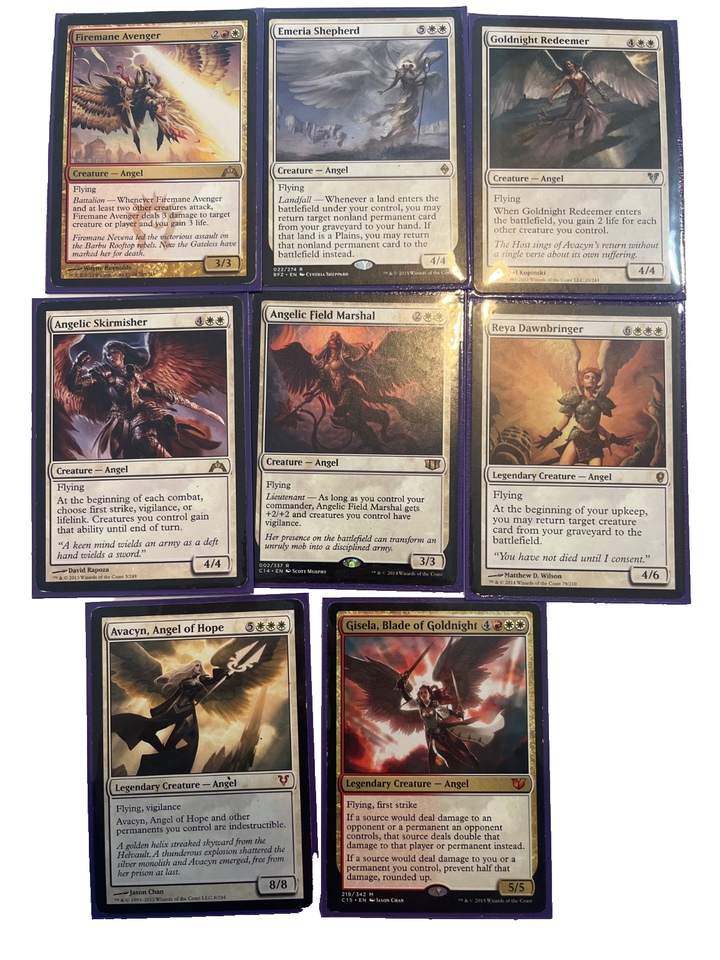 custom commander deck mtg Kaalia. Angel, demon, and dragons oh my! | eBay