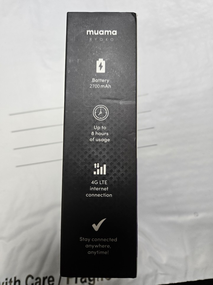 Muama Ryoko 4G-LTE Mobile Broadband Portable Wireless WiFi Router With ...