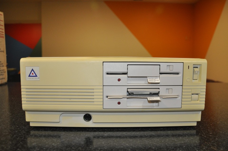Vintage and Rare Leading Edge Computer complete with original boxes and ...