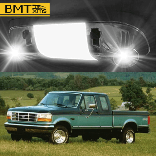 1987-1996 Ford F150 F250 Bronco 3PC LED White Interior Map Dome Light ...