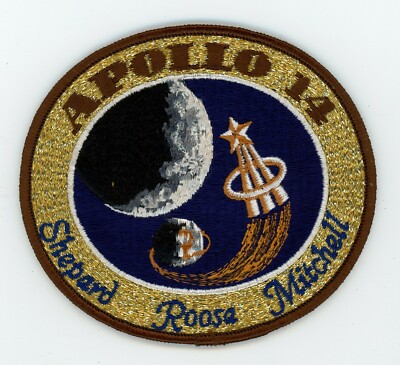 NASA APOLLO 14 MISSION PATCH all cotton back | eBay