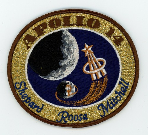 NASA APOLLO 14 MISSION PATCH all cotton back | eBay