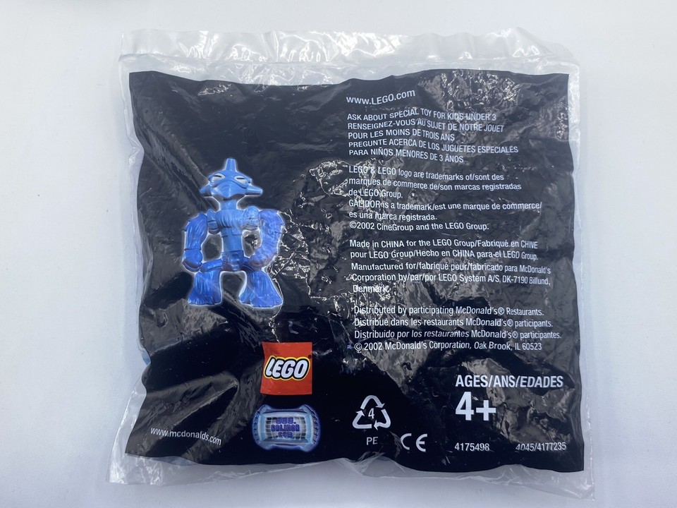 Lego McDonald's Happy Meal Galidor NEPOL Polybag Set 4045 Brand New ...