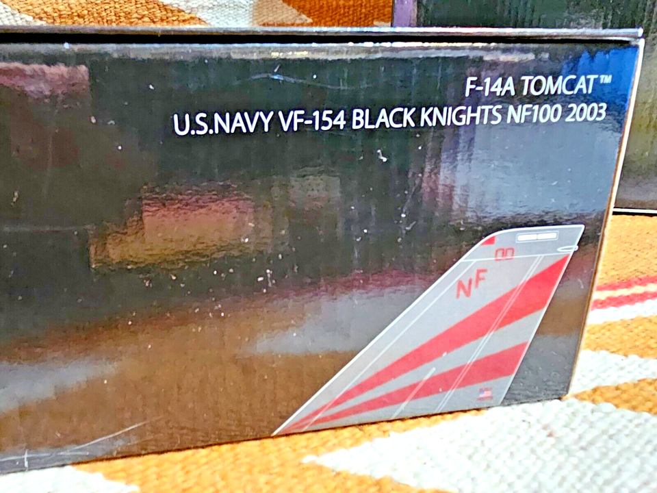🔥RARE Century Wings 1:72 586710 F-14A Tomcat USN VF-154 BLACK KNIGHTS ...