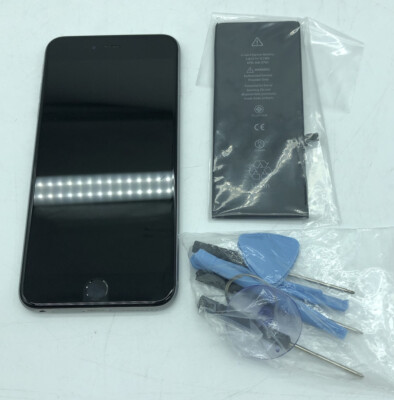 Apple iPhone 6 Plus Silver A1522 With NEW Battery Replacement PARTS ...