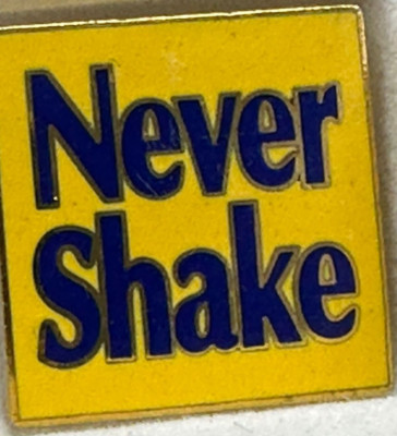 Never Shake Vintage Tack Pin T-6833 | eBay