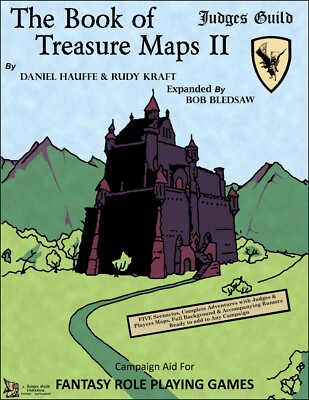 Judges Guild's Book of Treasure Maps II (2022) New!! | eBay
