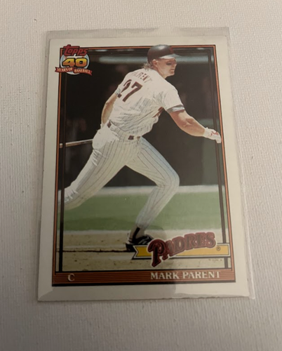 1991 Topps - #358 Mark Parent | eBay