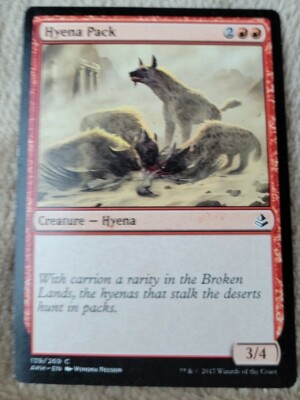 2017 Magic: The Gathering - Amonkhet English Hyena Pack #139 0b5 | eBay