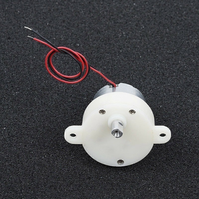 3-9V Small DC Gearmotor Micro Low Slow Speed Gear Motor Metal Gearbox ...
