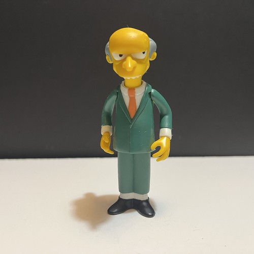 2000 The Simpsons World of Springfield WOS Mr. Burns Interactive Figure ...