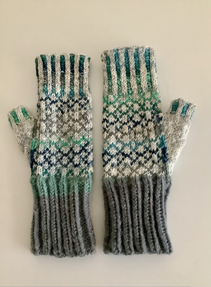 Hand Knitted Wrist Warmers | eBay UK