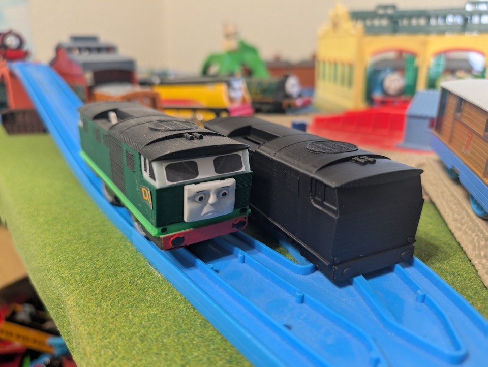 TOMY Trackmaster Thomas & Friends "Bear" Custom 3d Printed Shell | eBay