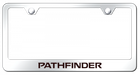 Nissan Pathfinder Laser Etched Standard License Plate Frame Official ...