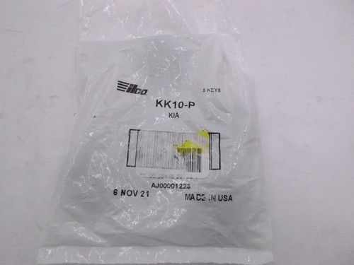 5 Pack ILCO GM Uncut Key Blanks KK10-P For Kia & Hyundai | eBay