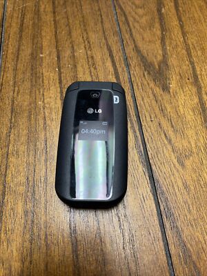LG 440G Tracfone Black Flip Phone | eBay