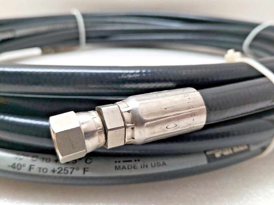 PARKER GLOBAL CORE 487TC-4 HYDRAULIC CONSTANT WORKING PRESSURE HOSE ...