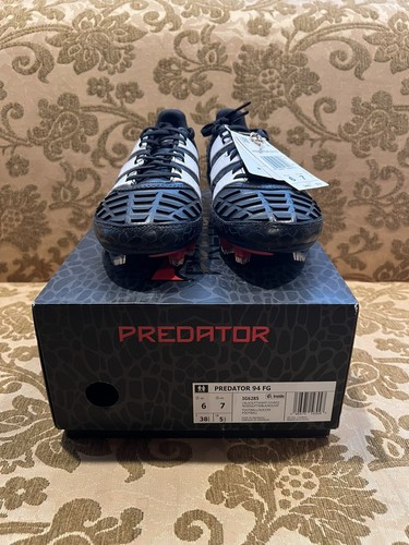 Adidas Limited Edition Predator 94 FG Black Vivid Red- Size US 6 | eBay