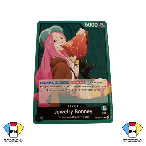 One Piece TCG English Leader NM Jewelry Bonney OP07-019 | eBay