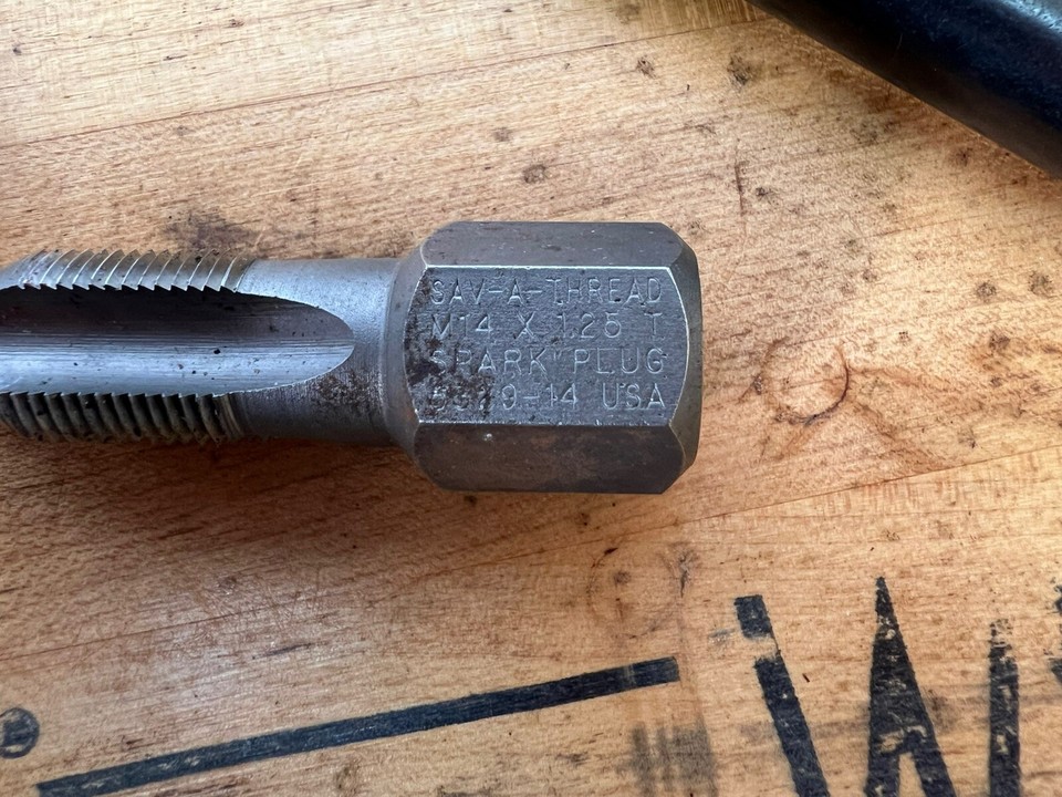 HeliCoil / Sag-A-Thread Spark Plug Repair Kit Tool Lot | eBay