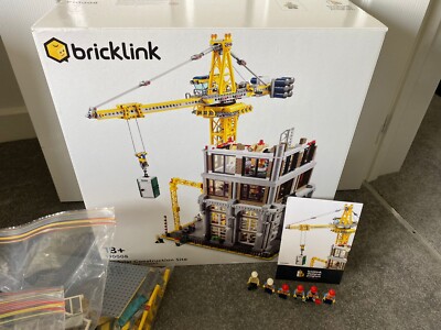LEGO Modular Construction Site 910008 Bricklink Designer Wit Box, Figs ...