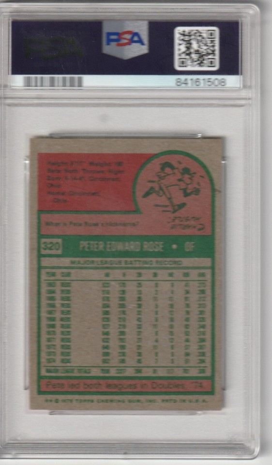 1975 Topps Mini Baseball PSA 3-7 Centered Nicely New Slab U Choose Set ...
