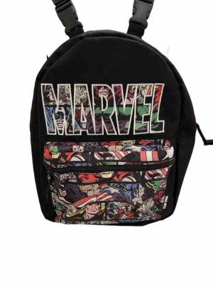 Marvel Comics All Over Print Reversible Backpack School Bookbag Gym ...