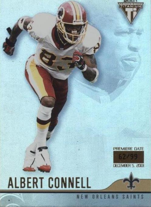 2001 Pacific Private Stock Titanium - Albert Connell #81 Premiere Date ...