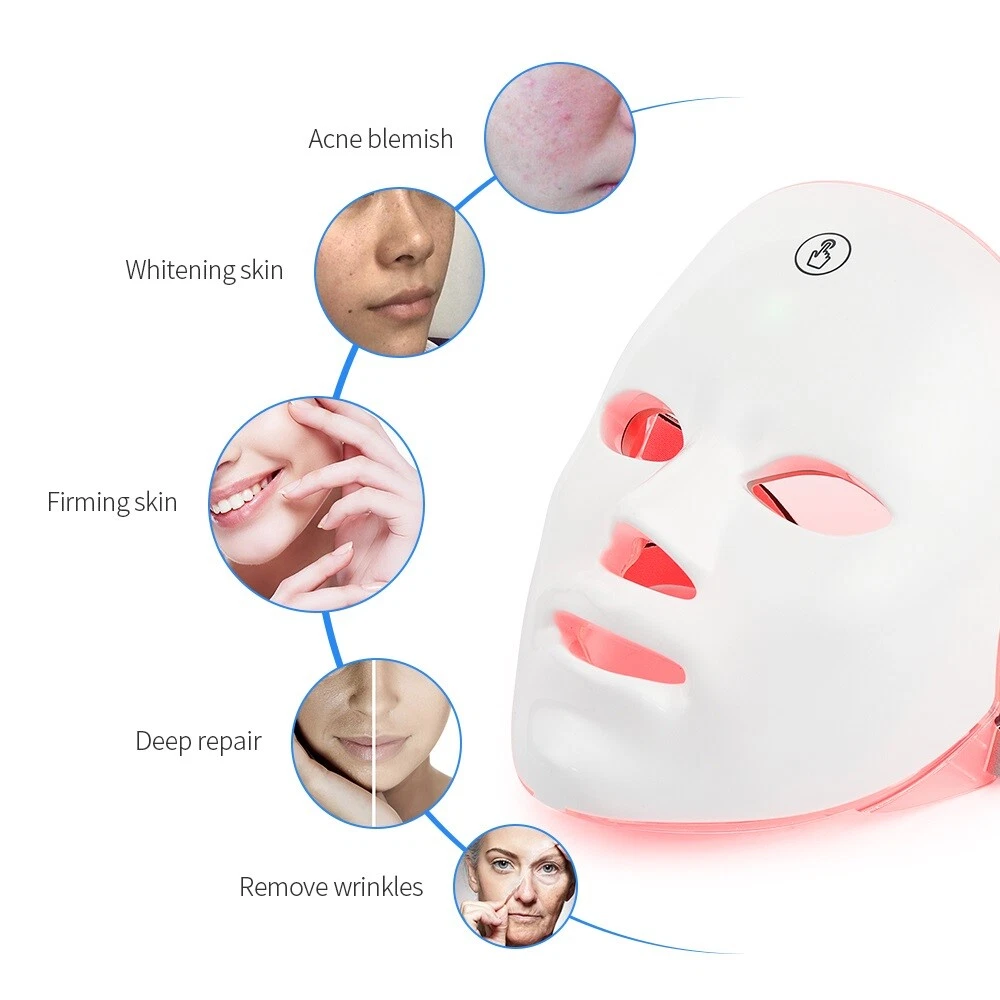 Led Light Therapy Mask Colors | Shelly Lighting