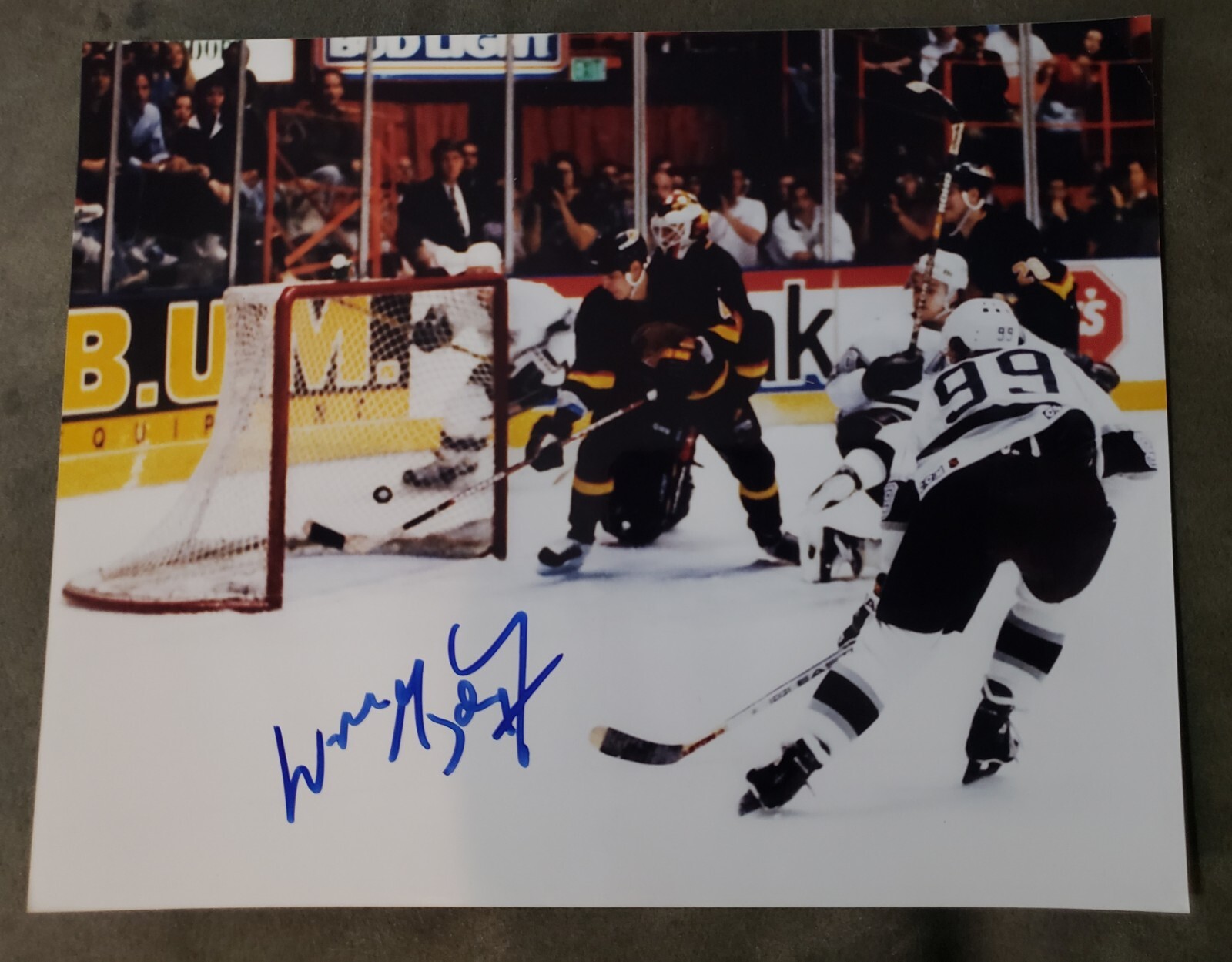 WAYNE GRETZKY signed autographed 802 GOAL 8x10 PHOTO | eBay