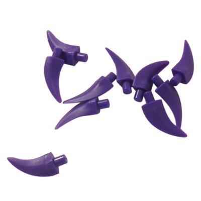 10 NEW LEGO Barb / Claw / Horn - Large Dark Purple | eBay